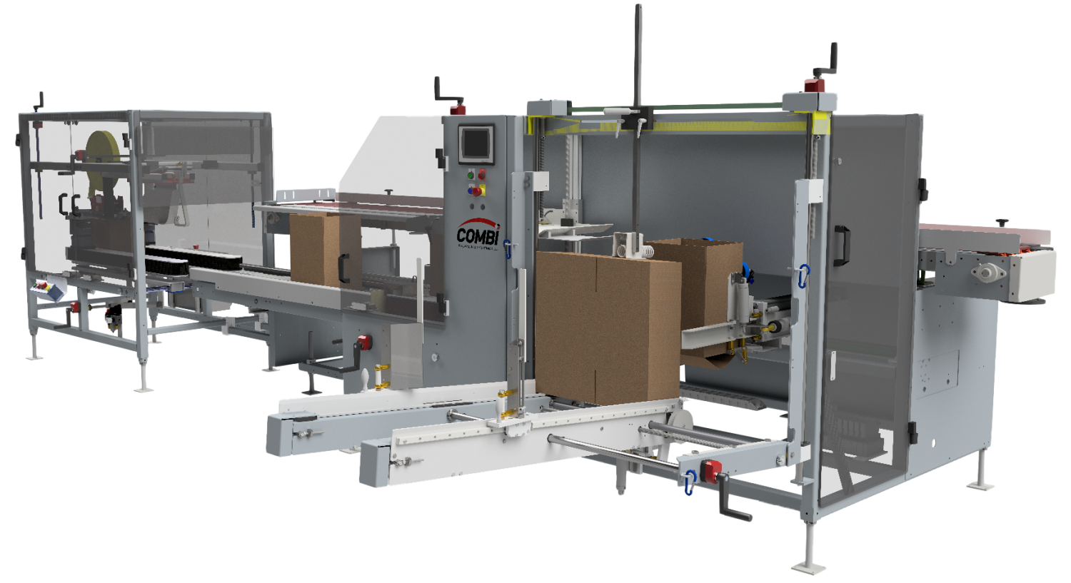 Case Packer Semi-Automatic | Case Packing Systems | Combi Packaging Equipment